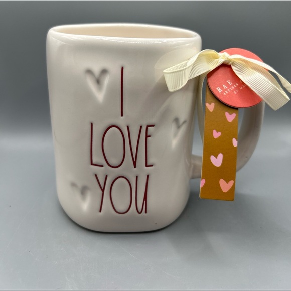 Rae Dunn | Dining | Rae Dunn I Love You Valentines Day Mug With Red ...